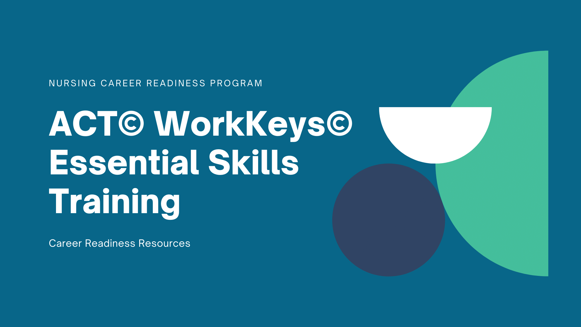 ACT© WorkKeys© Essential Skills Training – HWNY Career Readiness